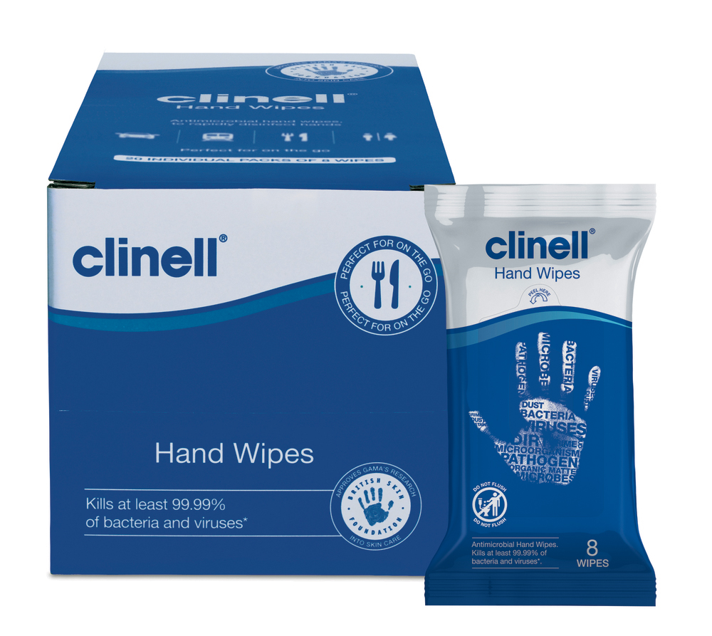 Clinell Antimicrobial Hand Wipes | A. R. Medicom Inc. (Asia) Ltd.