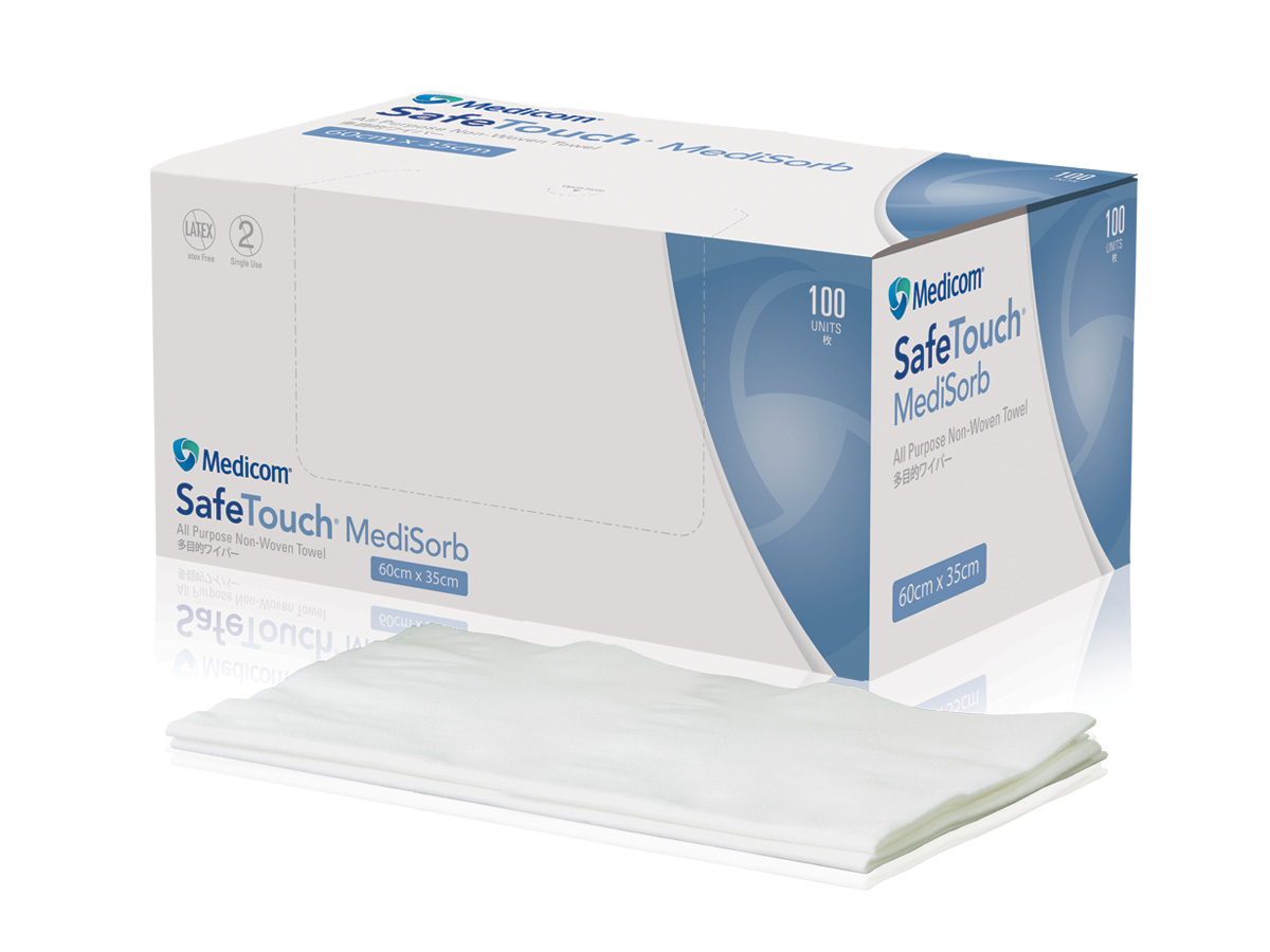 SafeTouch MediSorb All Purpose Non-Woven Towel | A. R. Medicom Inc ...
