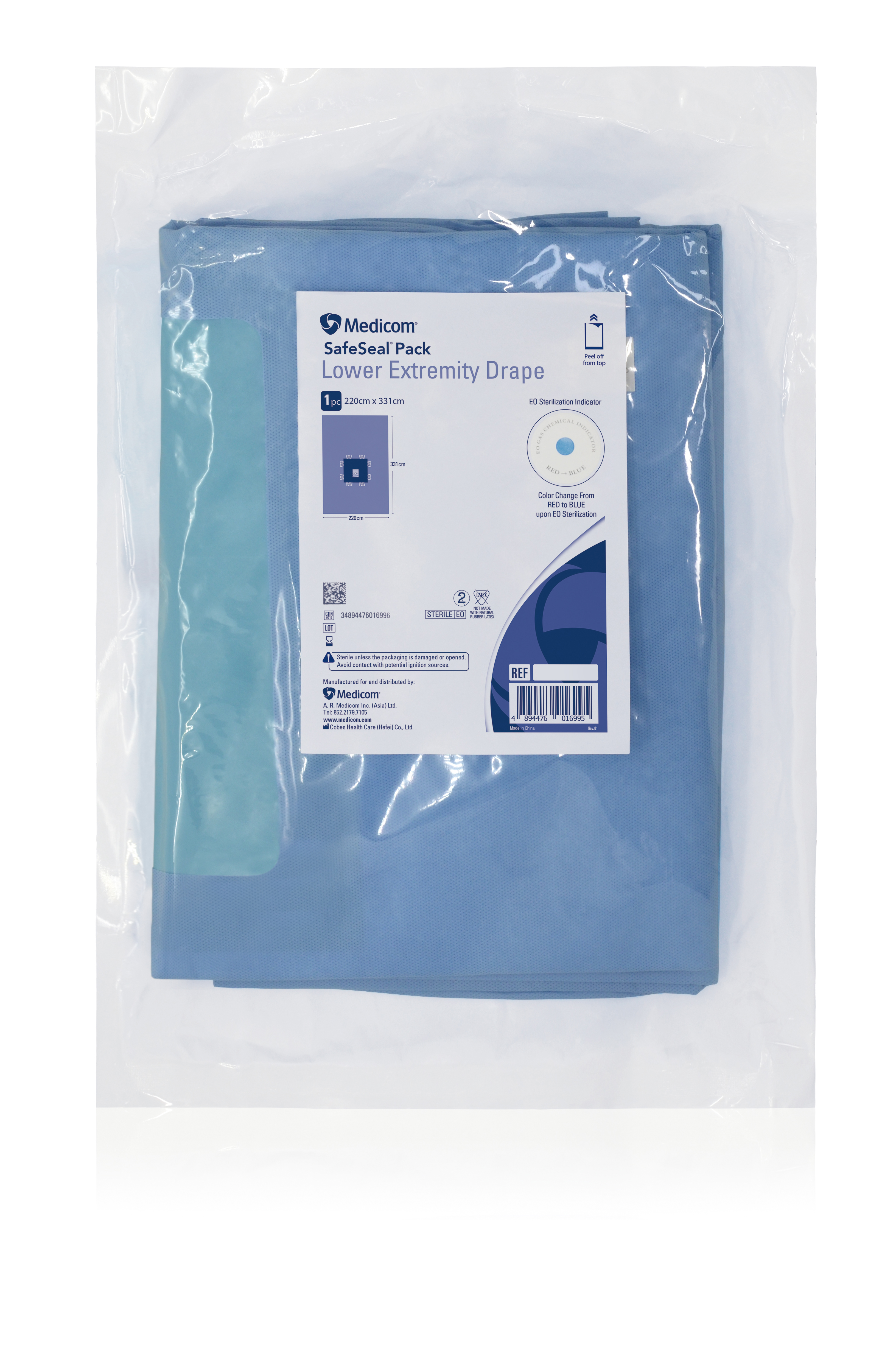 SafeSeal Pack Lower Extremity Drape | A. R. Medicom Inc. (Asia) Ltd.